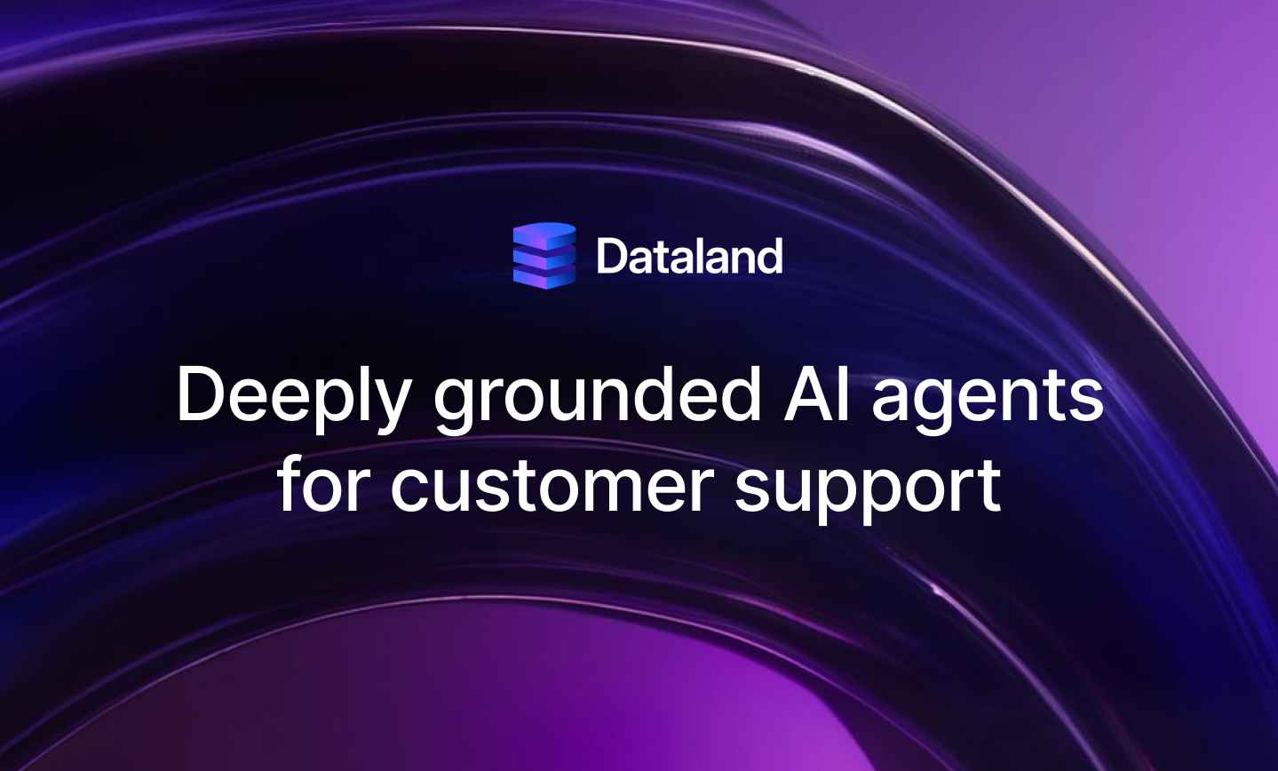 Dataland | AI agents for customer support